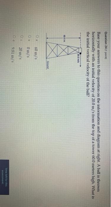 Solved Question 24 (1 point) Base your answers to this | Chegg.com