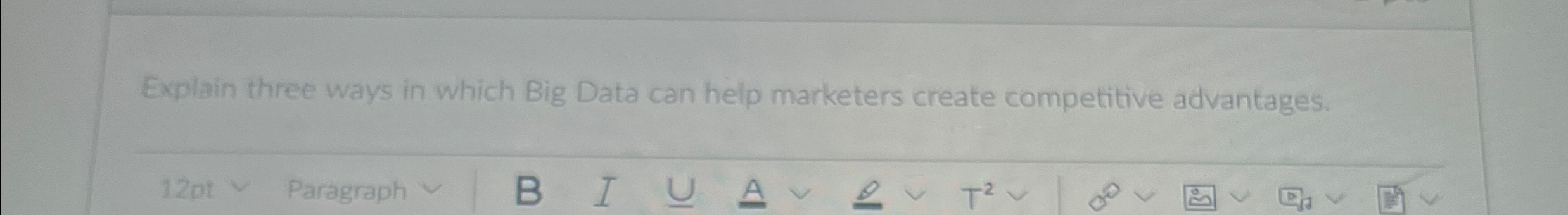 Solved Explain three ways in which Big Data can help | Chegg.com