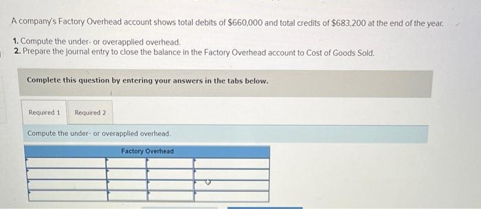 Solved QS 15-18 (Algo) Computing and recording over-or | Chegg.com
