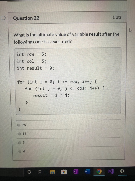 Solved re.com/courses/17148/quizzes/48243/take Question 16 1 | Chegg.com
