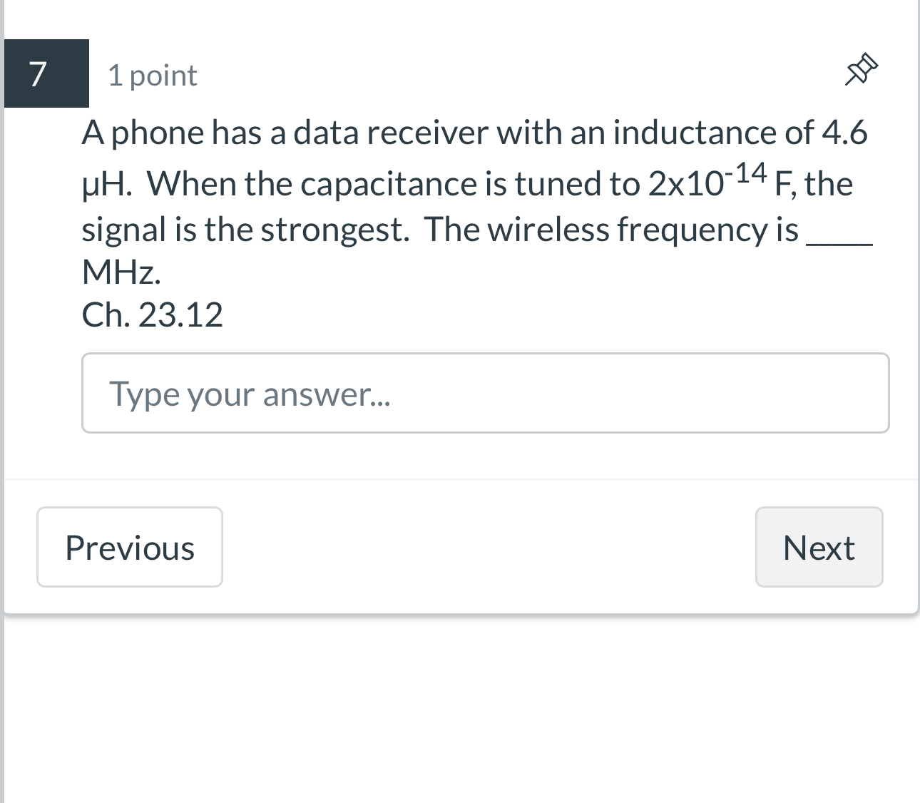 Solved 71 ﻿pointA phone has a data receiver with an | Chegg.com