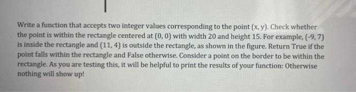 Solved Write a function that accepts two integer values | Chegg.com