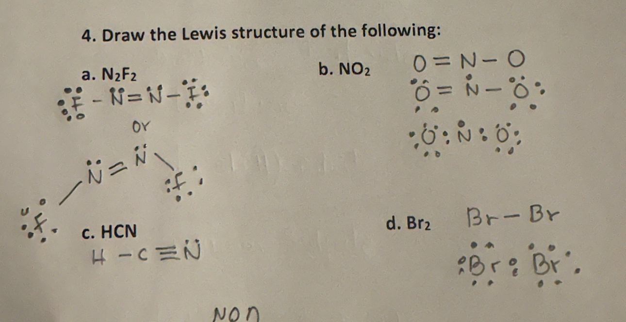 Solved Draw the Lewis structure of the | Chegg.com