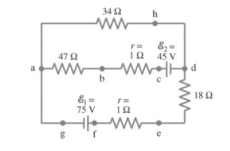 Solved part a) ﻿What is the potential difference between | Chegg.com