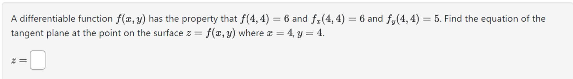 Solved A differentiable function f(x,y) ﻿has the property | Chegg.com