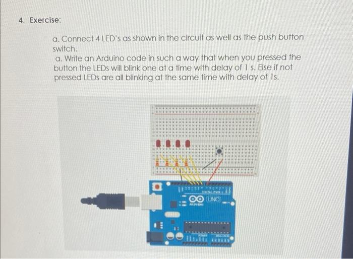Solved SoDP ELE- 2903 by Button1. OBJECTIVE : To Set LED ON | Chegg.com