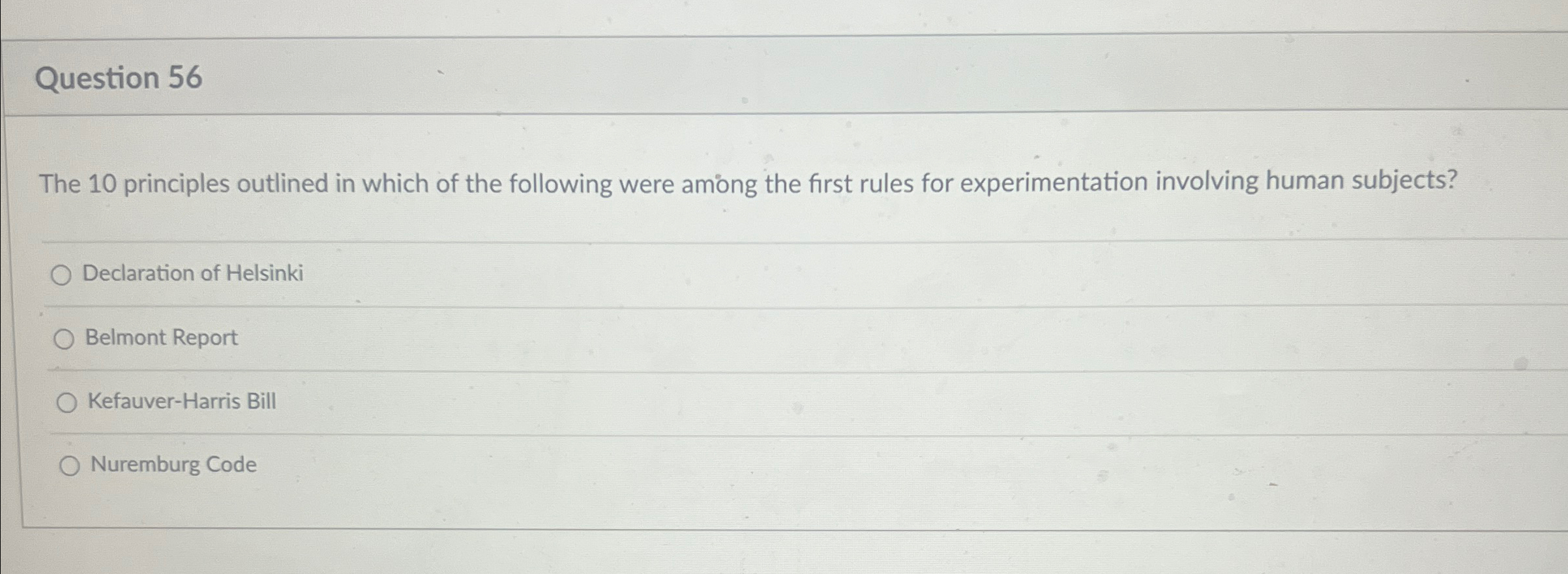 Solved Question 56The 10 ﻿principles outlined in which of | Chegg.com