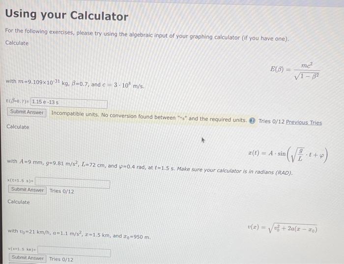Solved For the following exercises, please try using the | Chegg.com