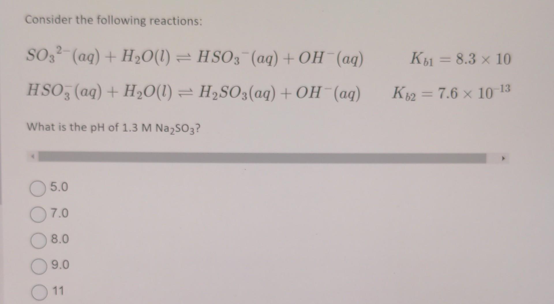 Solved Consider the following reactions: | Chegg.com