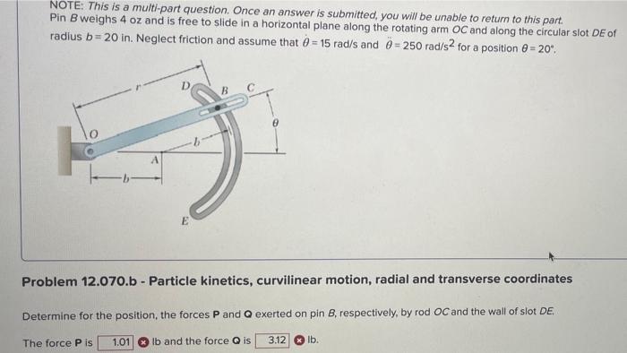 Solved NOTE: This is a multi-part question. Once an answer | Chegg.com