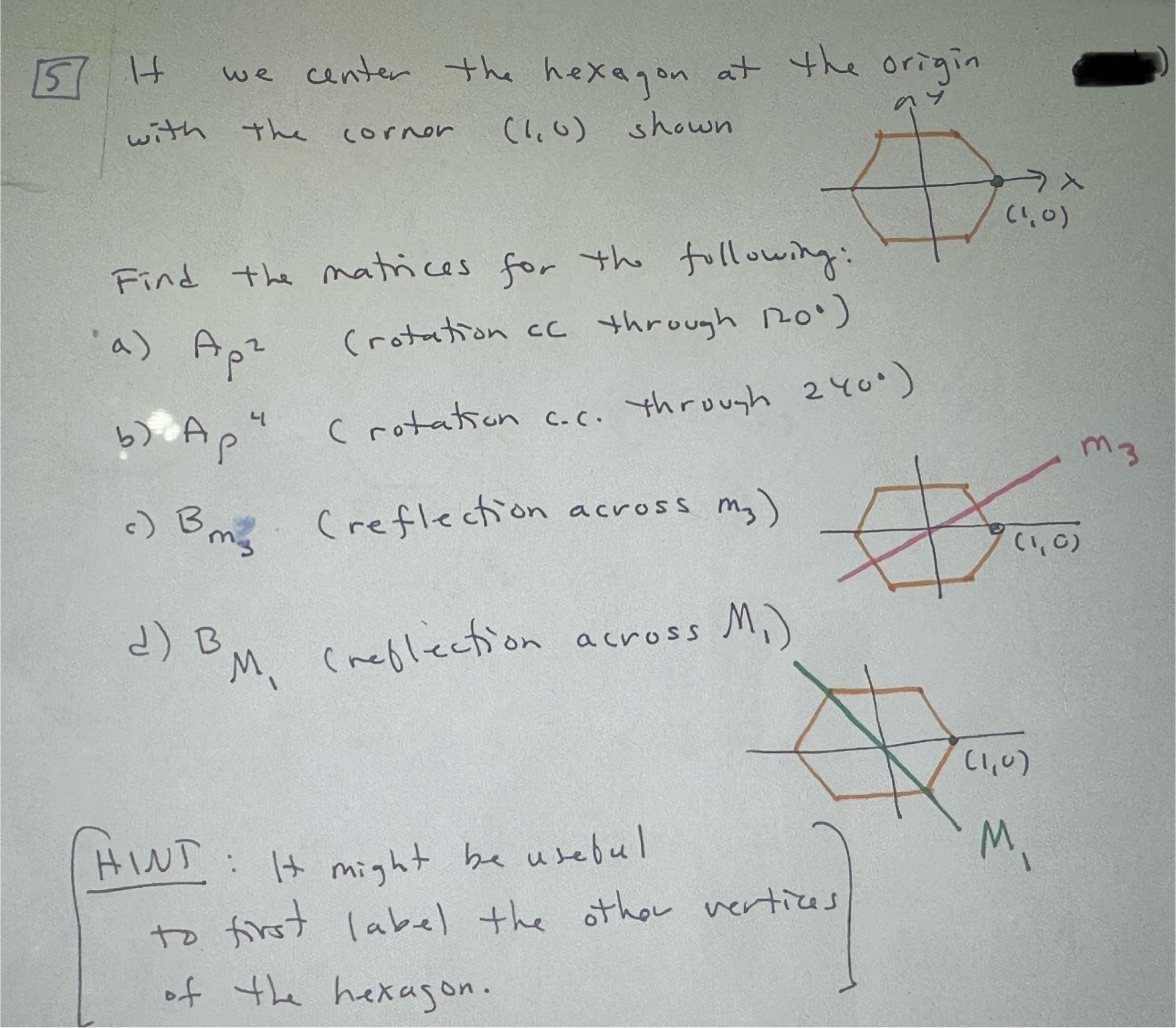 Solved Show all work for full credit. | Chegg.com