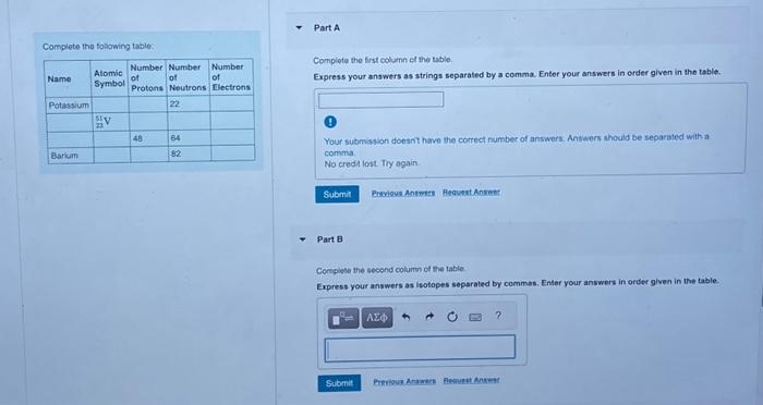 Solved Complete the following table: Complete the first | Chegg.com