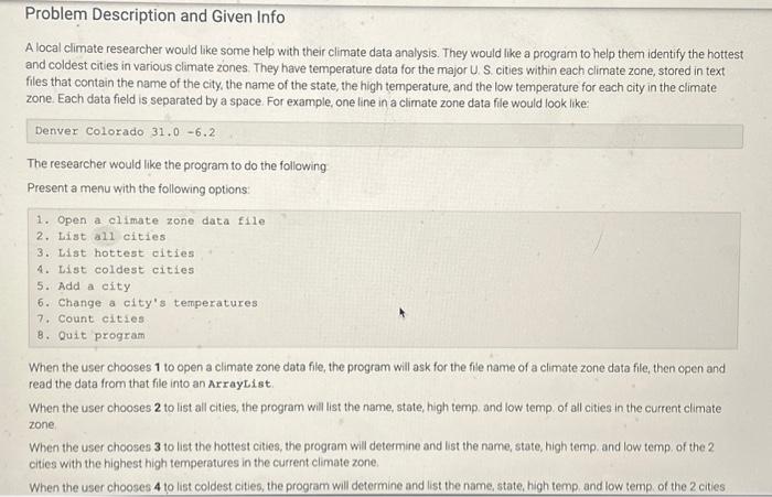 Solved - Write a class to specifications - Declare a private | Chegg.com