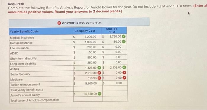 Solved Just need help with social security and medicare. I'm | Chegg.com