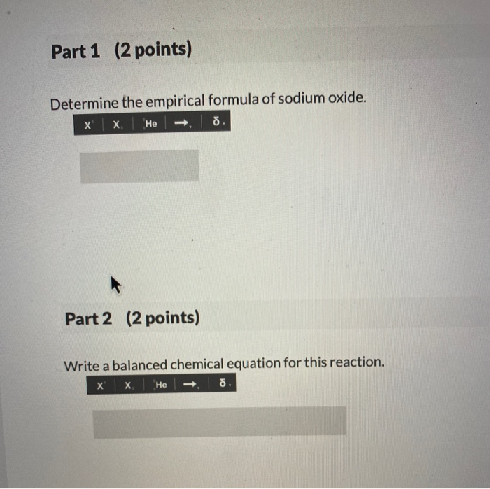 Sodium Oxide Formula