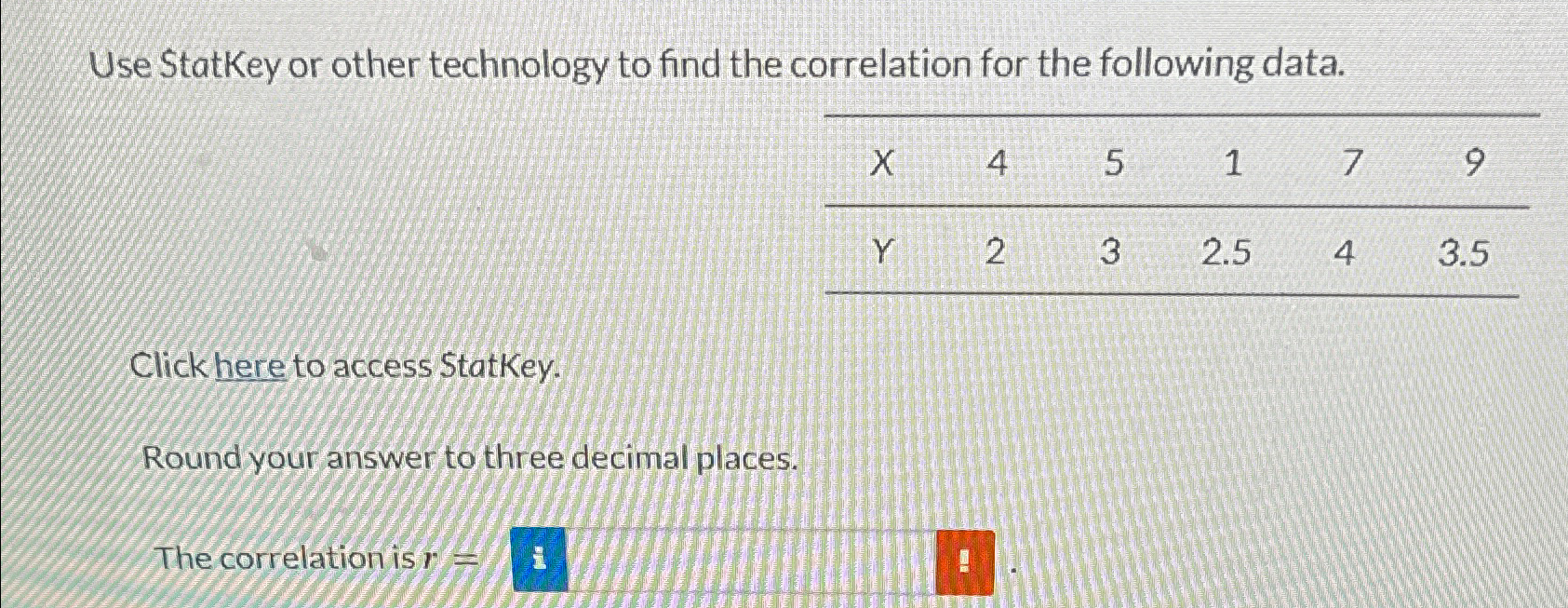 Solved Use StatKey or other technology to find the | Chegg.com Solved Use StatKey or other technology to find the | Chegg.com