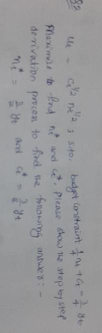 Solved please share the detailed derivation | Chegg.com