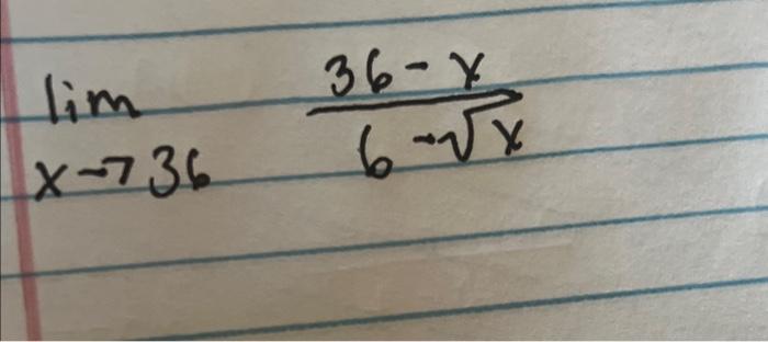 Solved 6−x36−x | Chegg.com