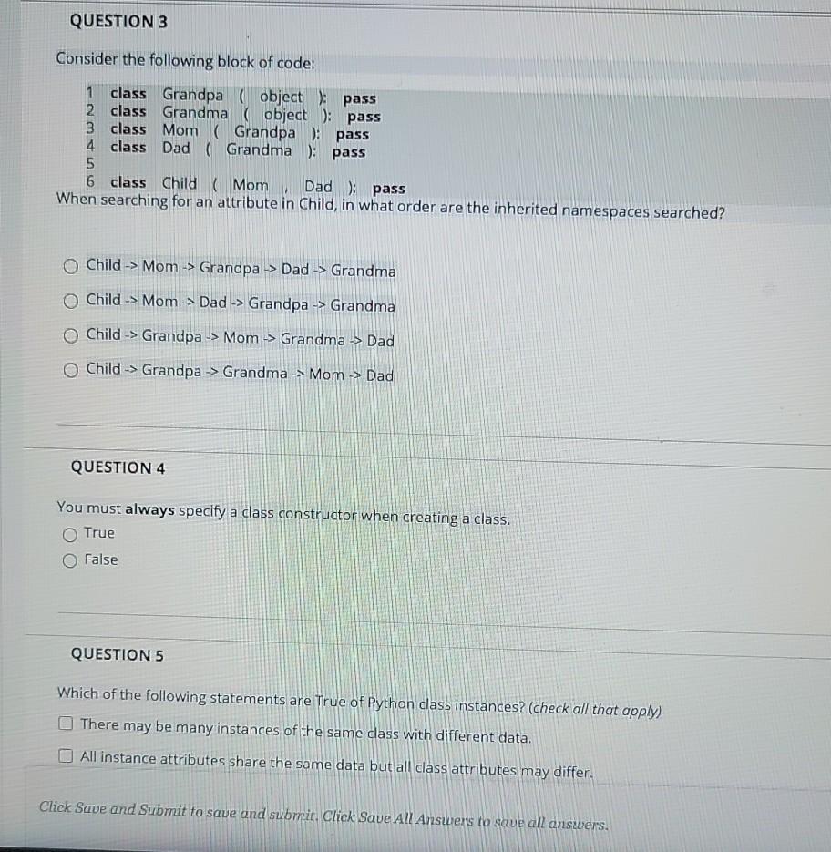 Solved QUESTION 1 When is_init() called automatically? | Chegg.com Solved QUESTION 1 When is_init() called automatically? | Chegg.com