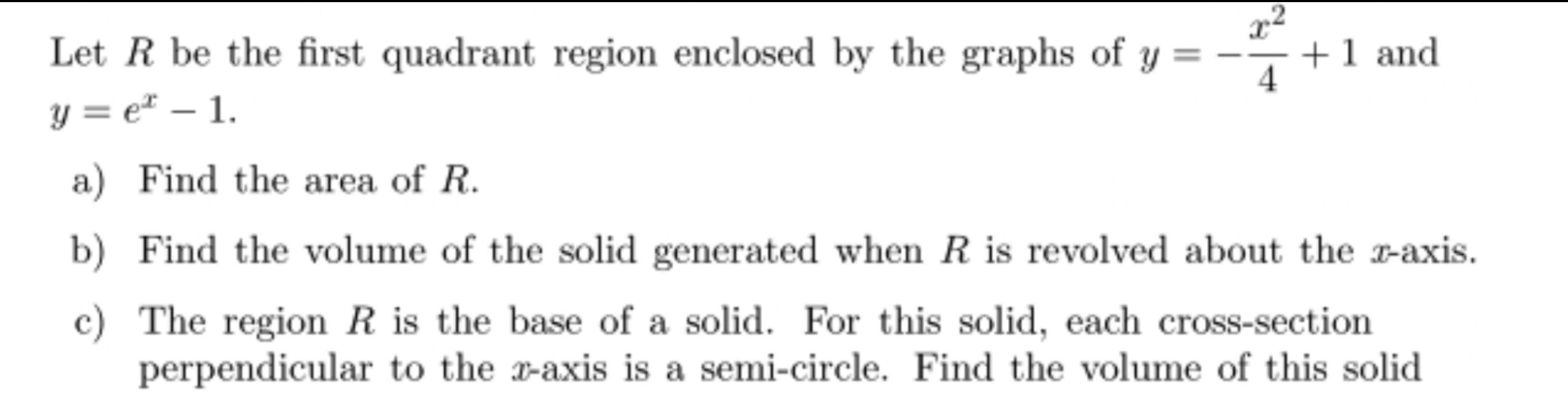 Solved Let R ﻿be the first quadrant region enclosed by the | Chegg.com