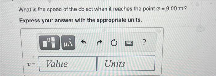Solved A net force along the x-axis that has x-component | Chegg.com