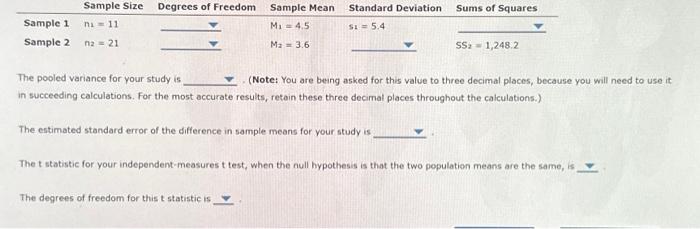Solved 5. Differentiating pooled variance and the estimated | Chegg.com