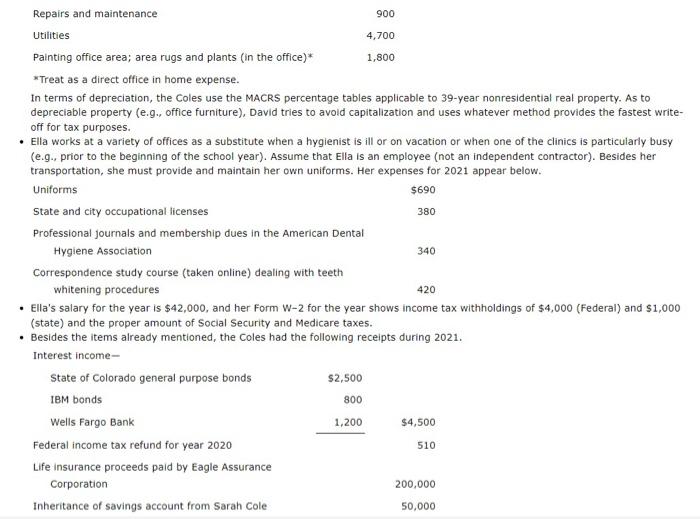 Please help filling out the actual IRS forms attached | Chegg.com
