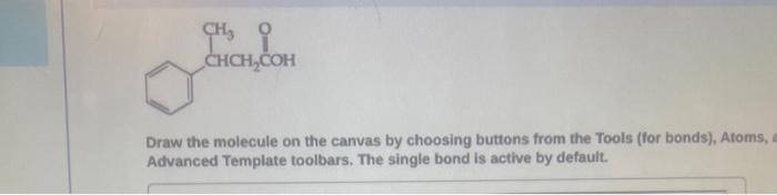 Solved Draw the molecules on the canvas by choosing buttons | Chegg.com