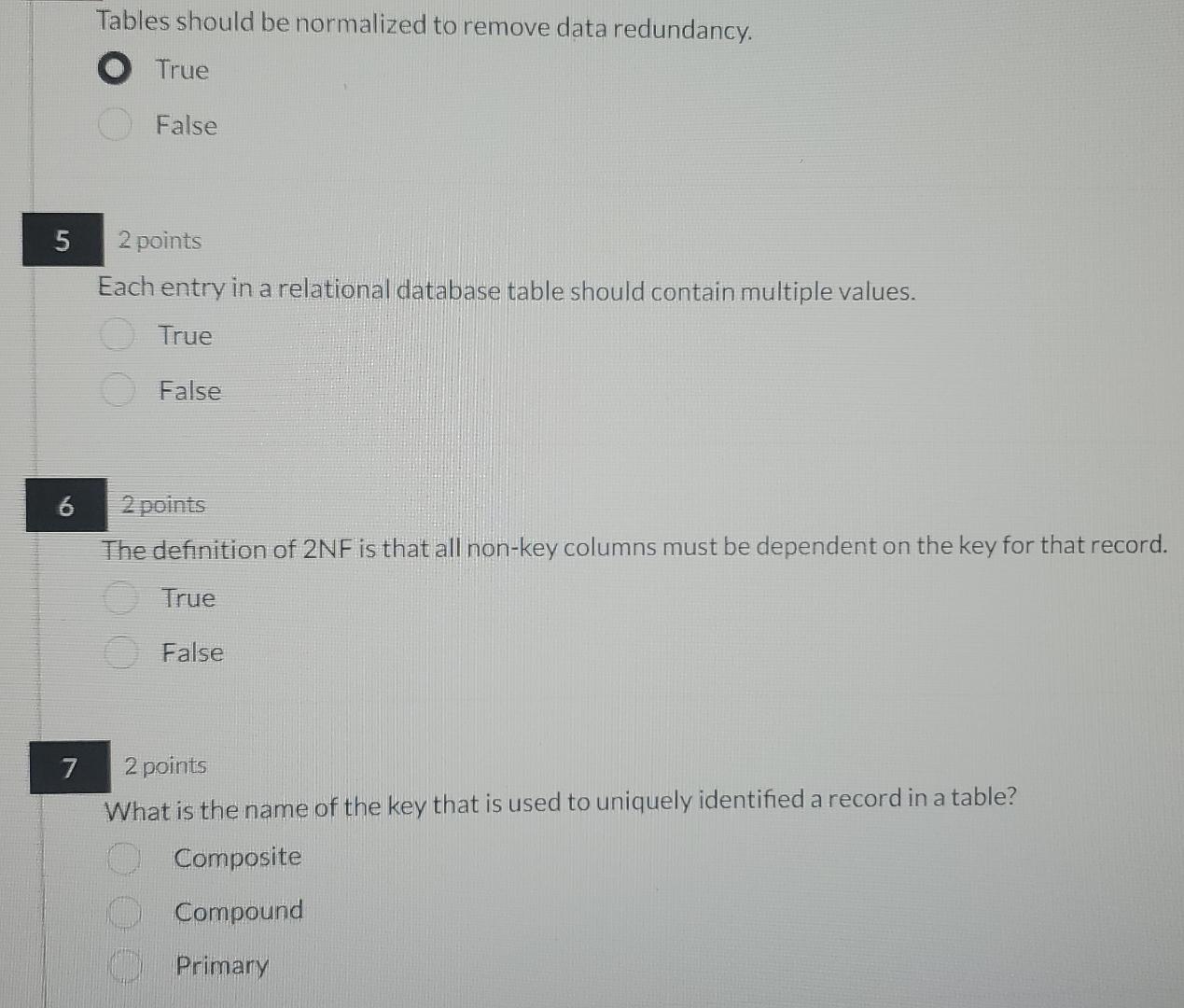 Solved Tables should be normalized to remove data | Chegg.com