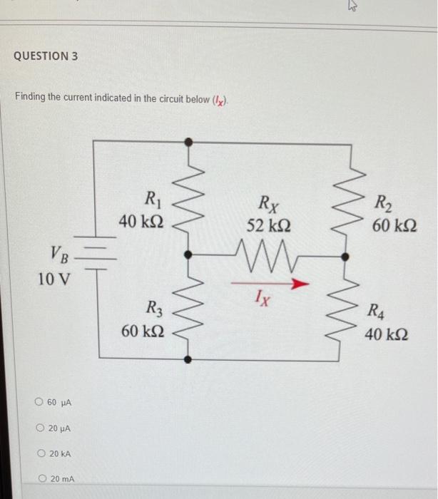 Solved Finding the current indicated in the circuit below | Chegg.com