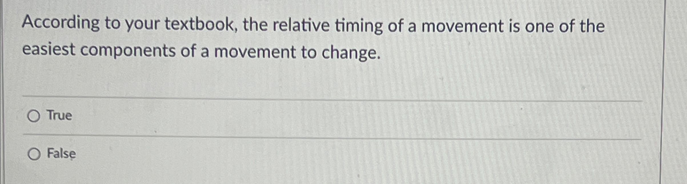 Solved According to your textbook, the relative timing of a | Chegg.com