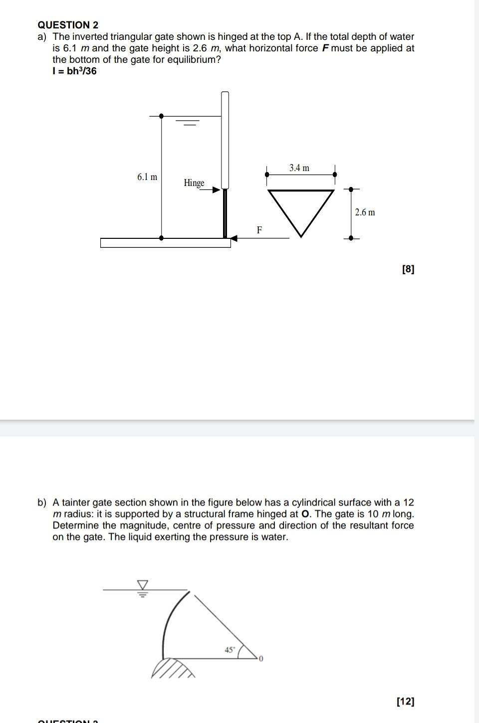 Solved QUESTION 2 a) The inverted triangular gate shown is | Chegg.com