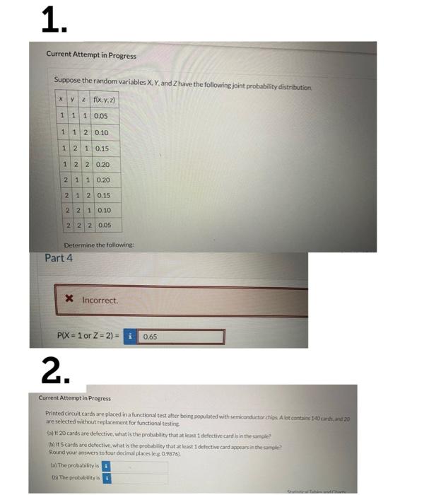 Solved Hello, please answer asap both posted and all parts | Chegg.com