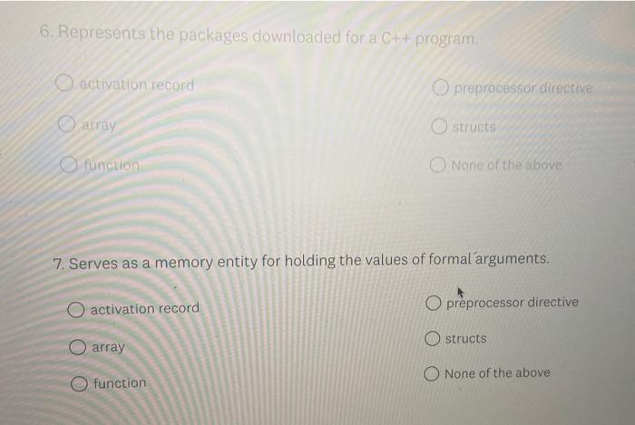 Solved 1. File input reads information from an external file | Chegg.com