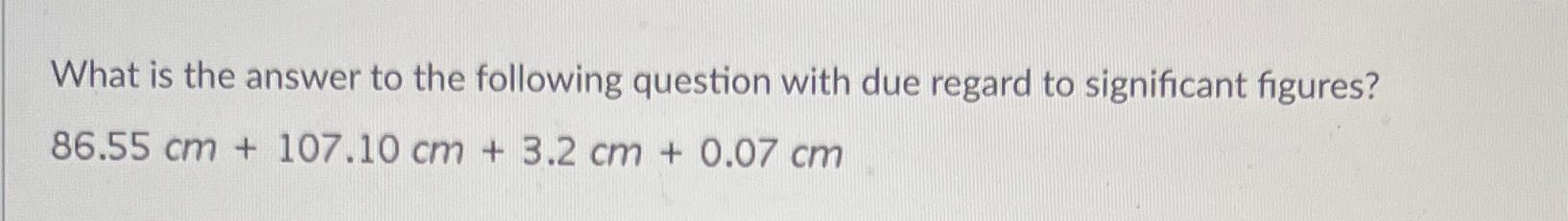 What is the answer to the following question with due | Chegg.com