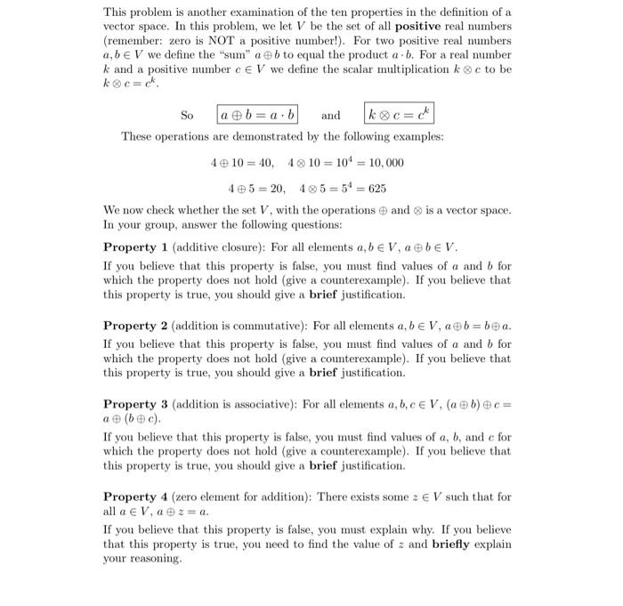 Solved This problem is another examination of the ten | Chegg.com