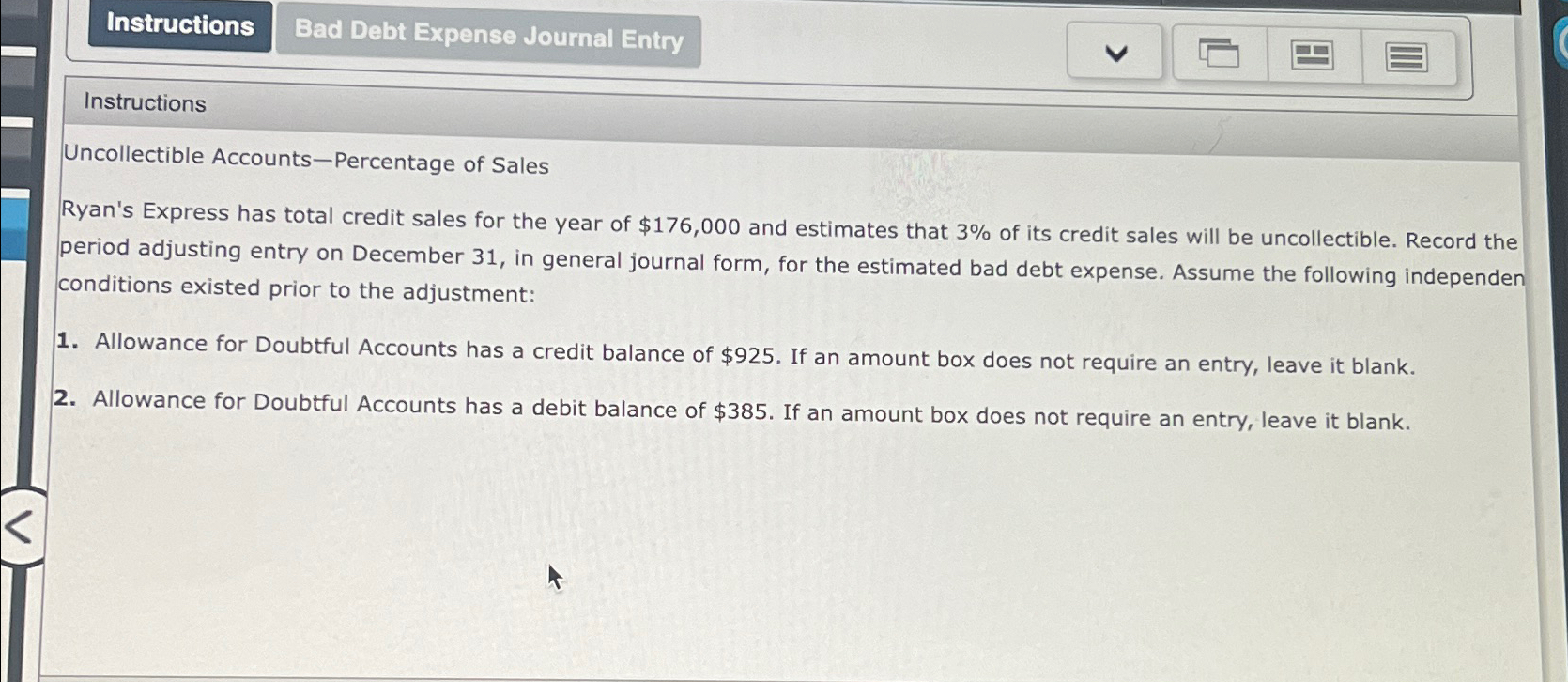 Solved Bad Debt Expense Journal | Chegg.com