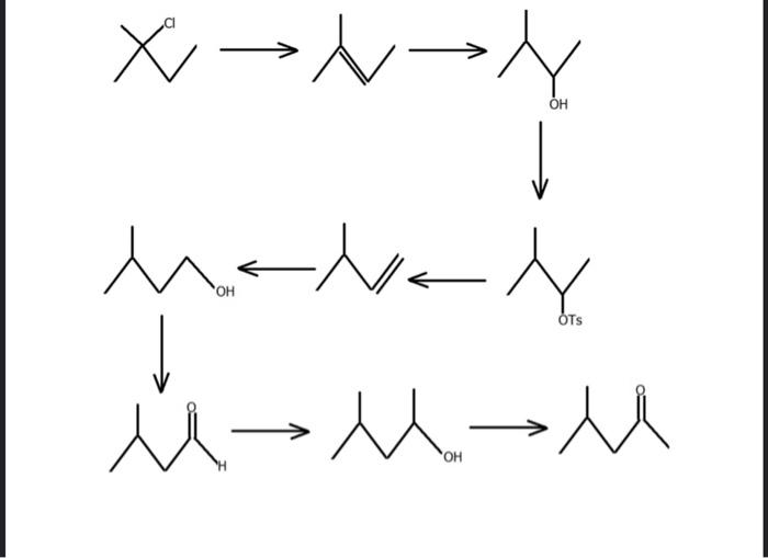 Solved 1. Indicate, on the chart, the reagents that you | Chegg.com