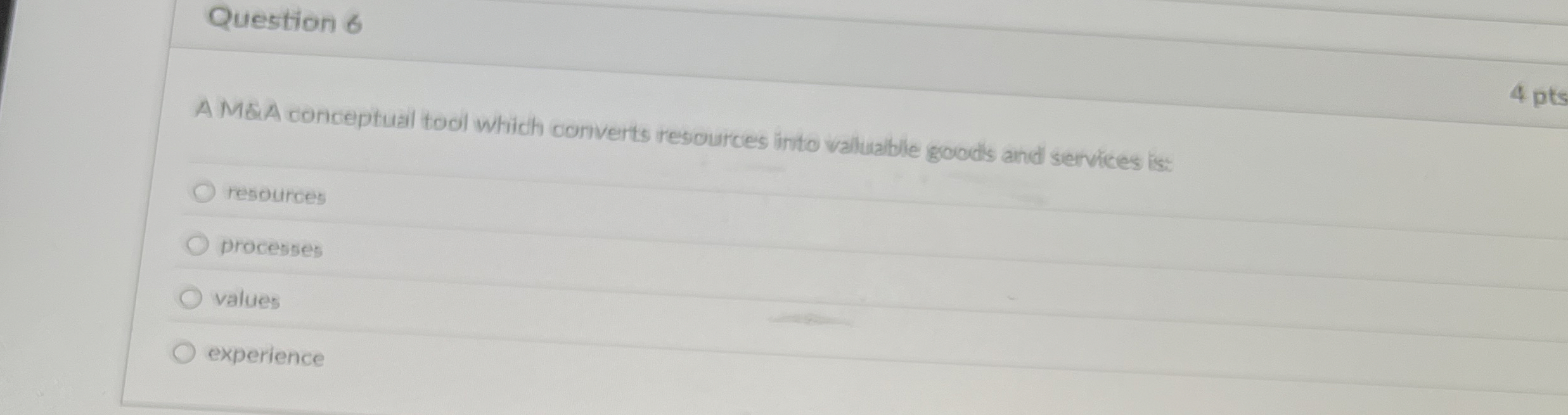 Solved Question 6A MEA conceptual tool which converts | Chegg.com