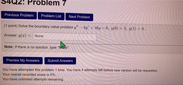 Solved Problem 7 Previous Problem Problem List Next Problem | Chegg.com