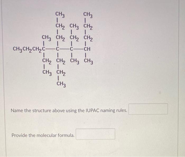 Solved CH3 1 1 CH3 I CH2 CH3 CH2 1 CH3 CH2 CH2 CH2 1 1 1 | Chegg.com