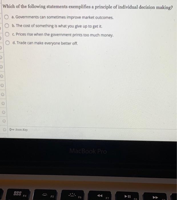 Solved Which of the following statements exemplifies a | Chegg.com Solved Which of the following statements exemplifies a | Chegg.com