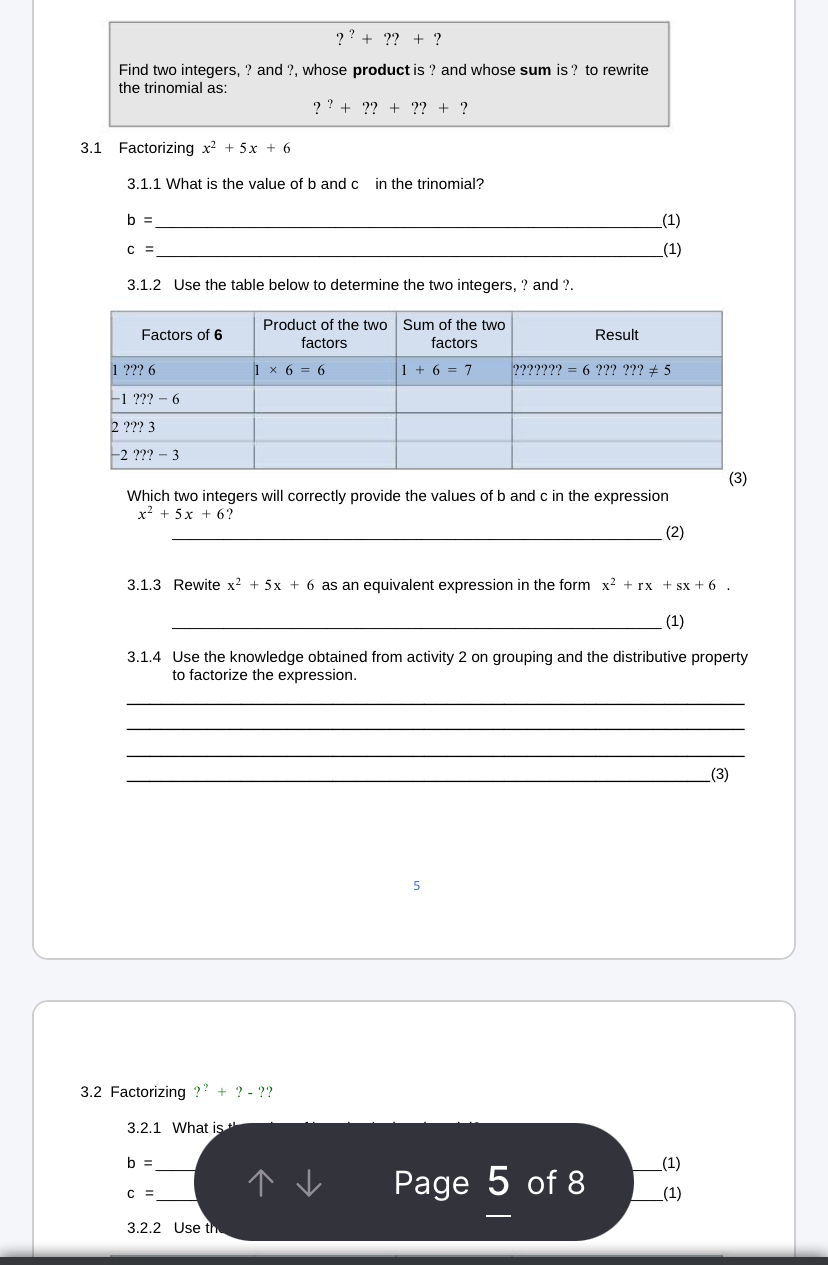 Solved ???+??+ ? ﻿Find two integers, ? ﻿and ?, ﻿whose | Chegg.com
