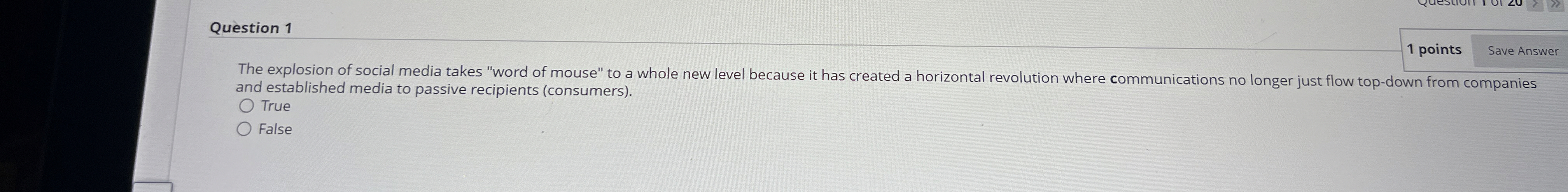 Solved Question 11 ﻿pointsThe explosion of social media | Chegg.com