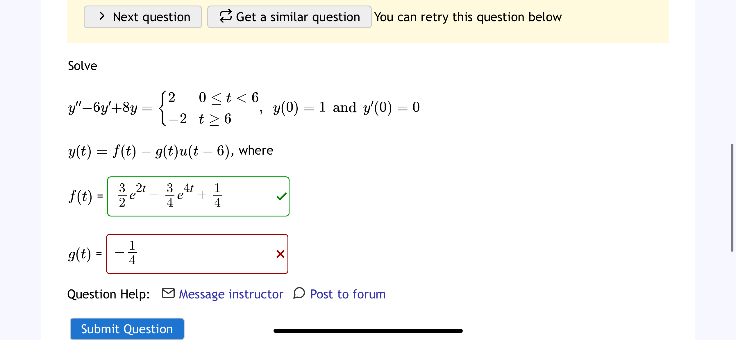 Solved You can retry this question | Chegg.com