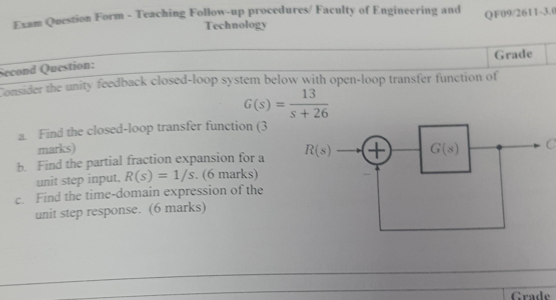 Solved Exam Question Form - Teaching Follow-up procedures/ | Chegg.com