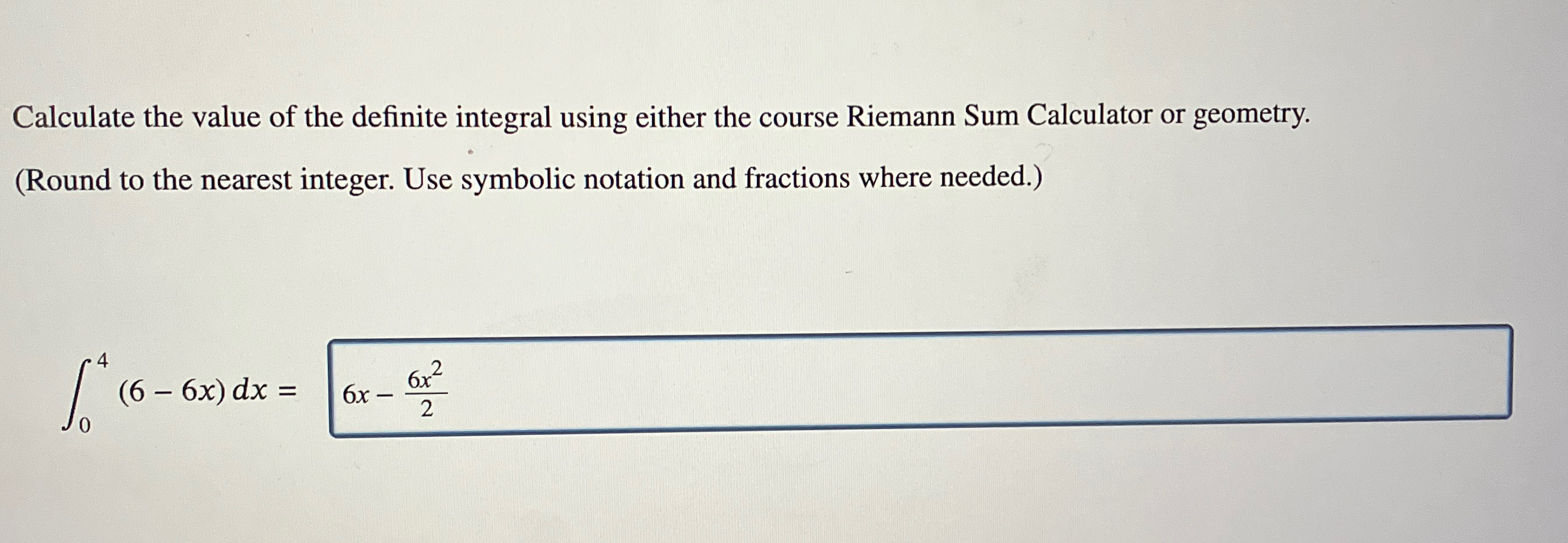 Solved Calculate the value of the definite integral using | Chegg.com