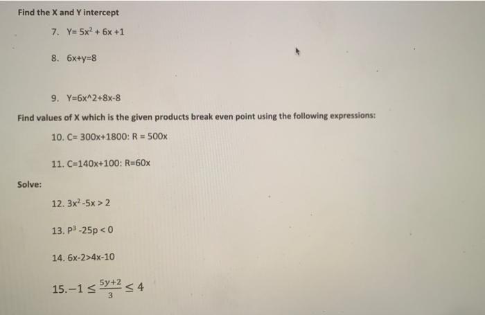 Solved Solve 1. (2-4) 3(2-x)+x Using | Chegg.com