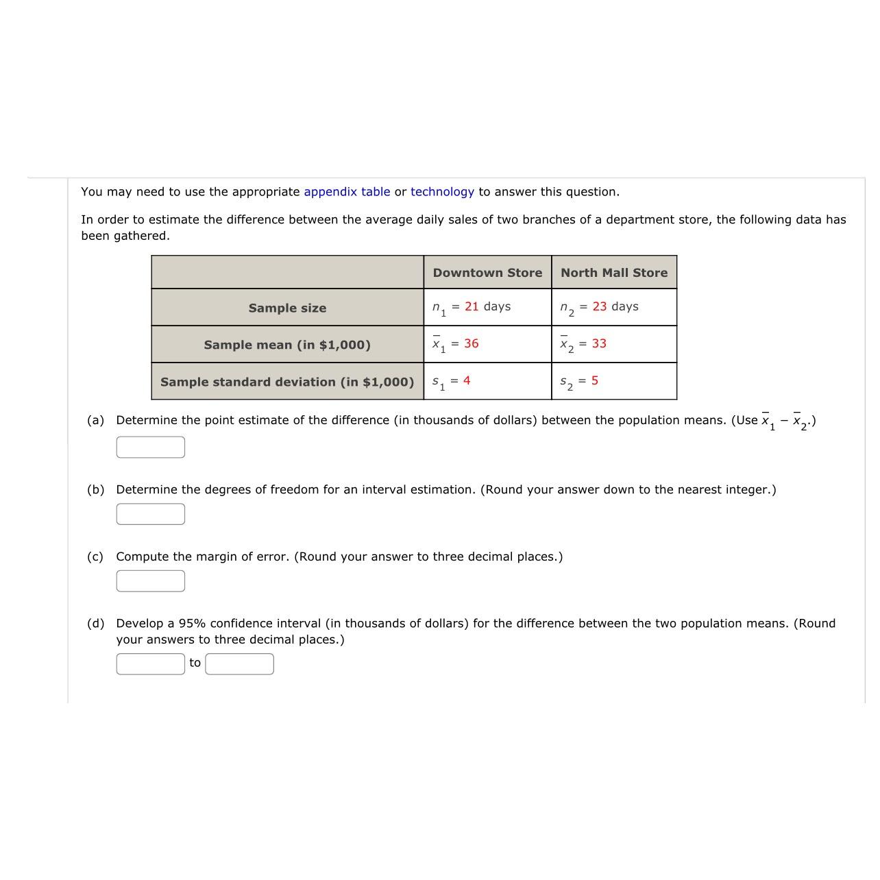 Solved You may need to use the appropriate appendix table or | Chegg.com
