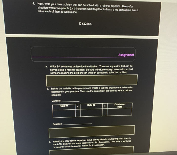 Solved 4. Next, write your own problem that can be solved | Chegg.com